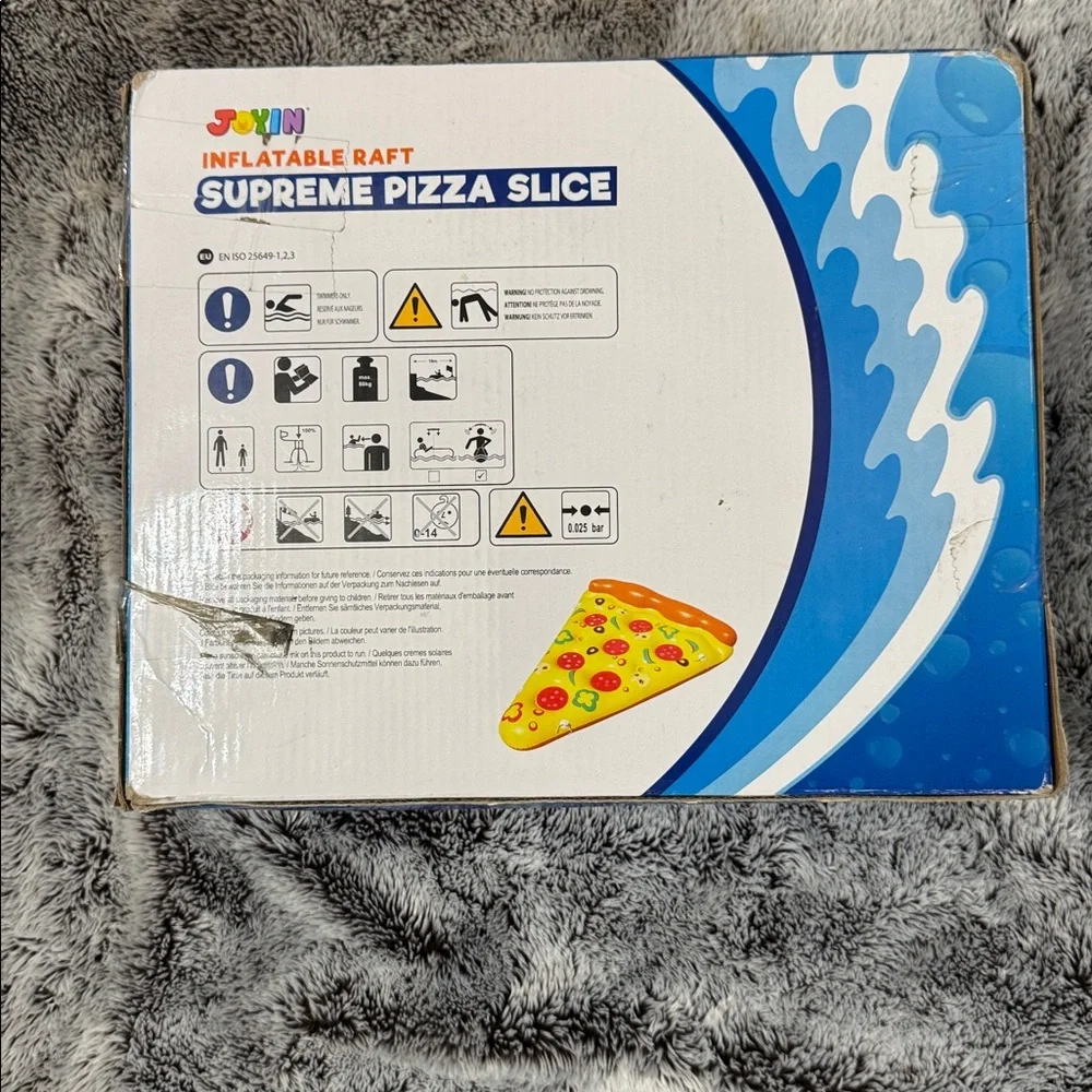 Joyin | Games | Joyin Giant Inflatable Supreme Pizza Slice Pool Raft ...